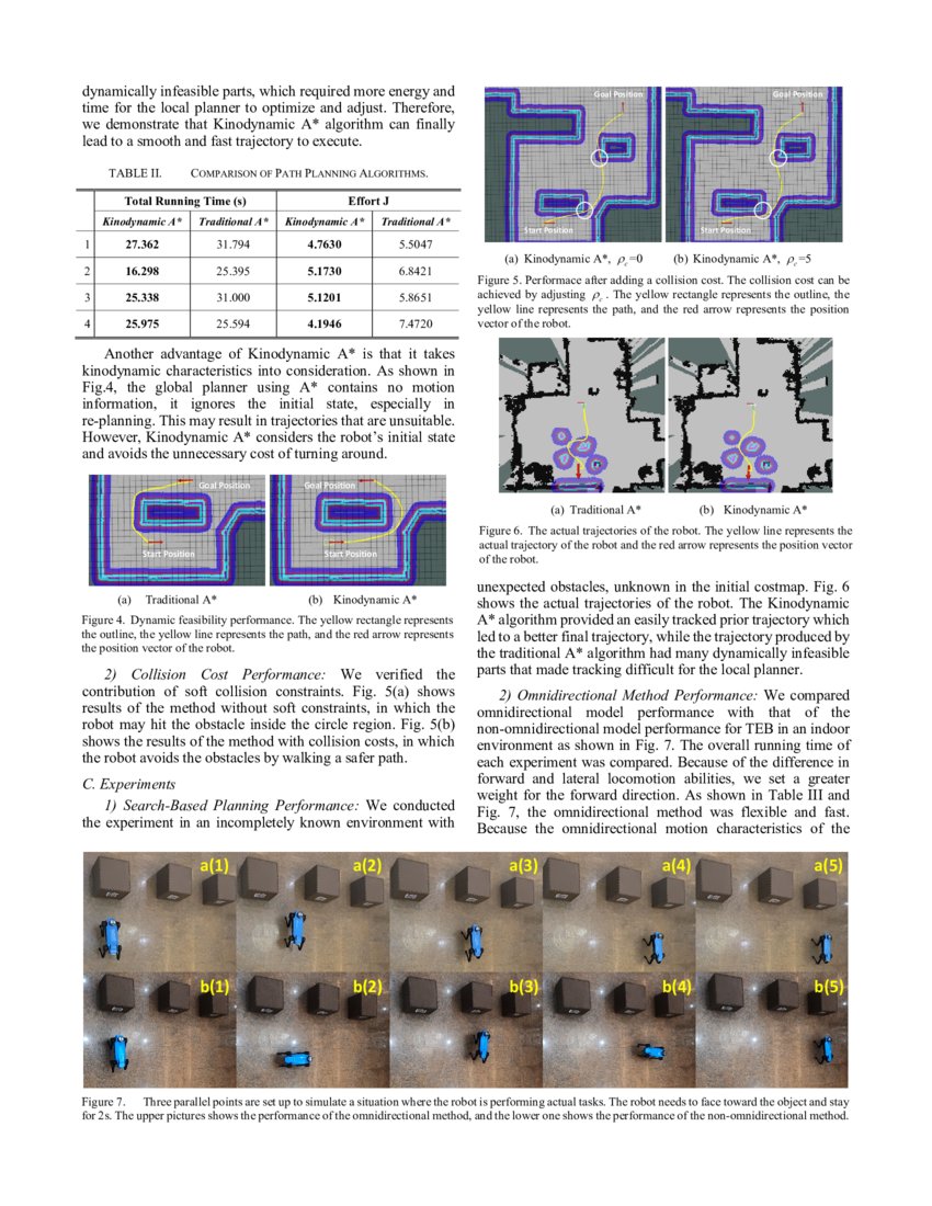 Search Based Kinodynamic Motion Planning For Omnidirectional Quadruped Robots Deepai