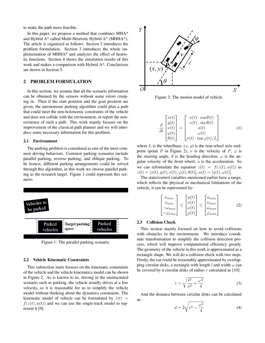 Search Based Path Planning Algorithm For Autonomous Parkingmulti