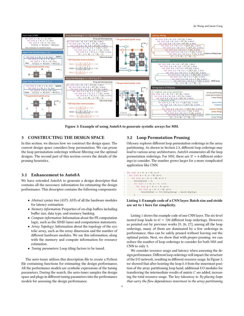 Search For Optimal Systolic Arrays A Comprehensive Automated Exploration Framework And Lessons 