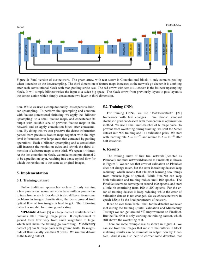 Secrets in Computing Optical Flow by Convolutional Networks | DeepAI