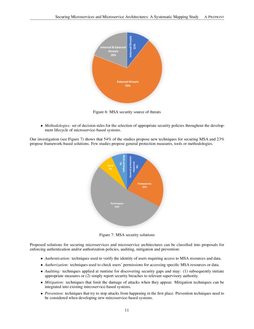 Securing Microservices and Microservice Architectures: A Systematic Mapping Study | DeepAI