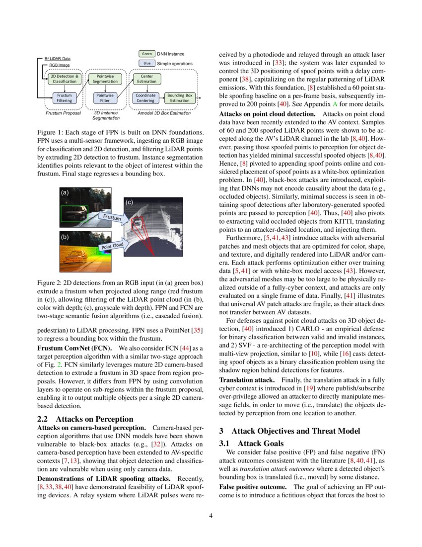 Security Analysis of Camera-LiDAR Semantic-Level Fusion Against Black-Box Attacks on Autonomous ...