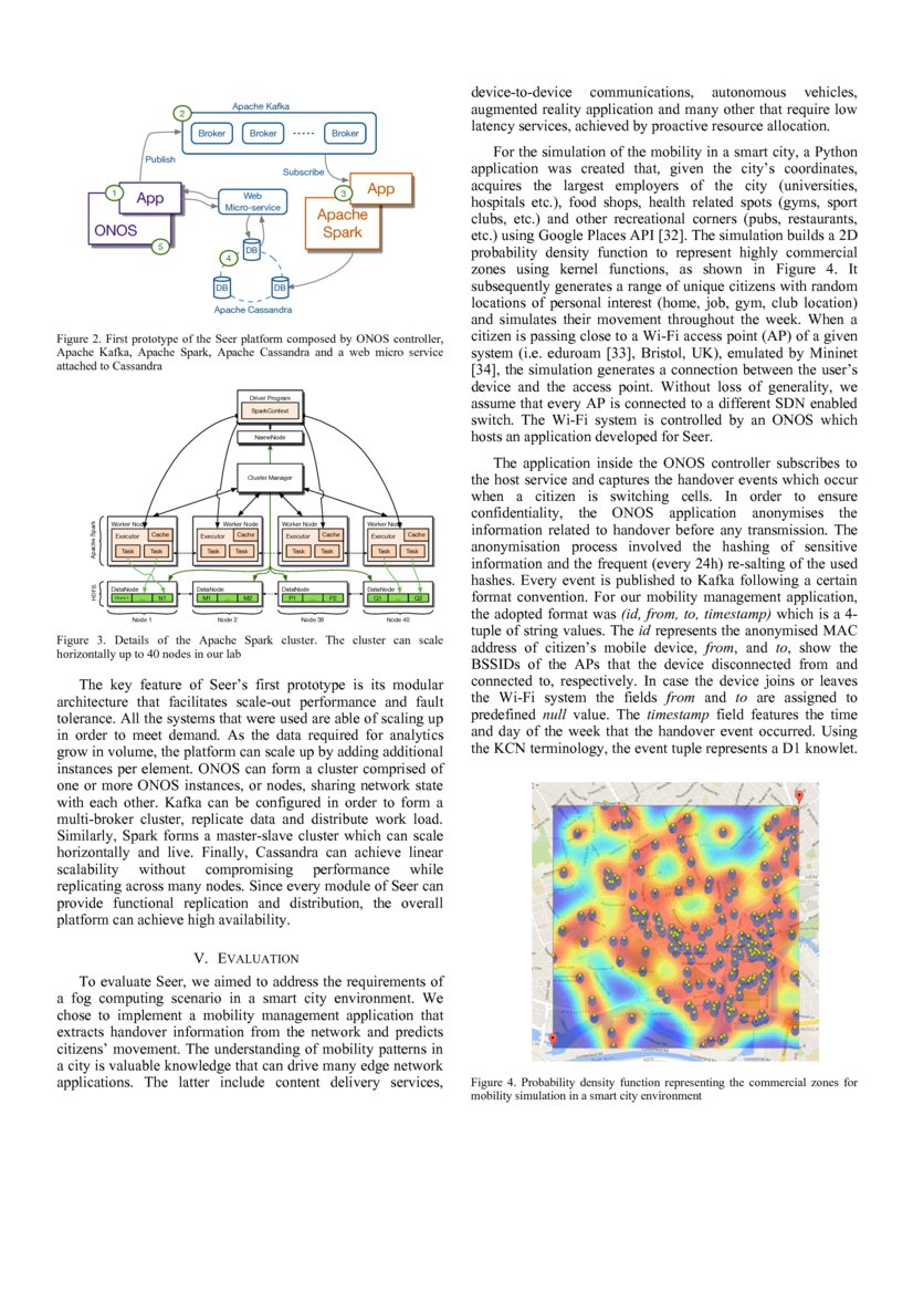 Seer: Empowering Software Defined Networking with Data Analytics | DeepAI