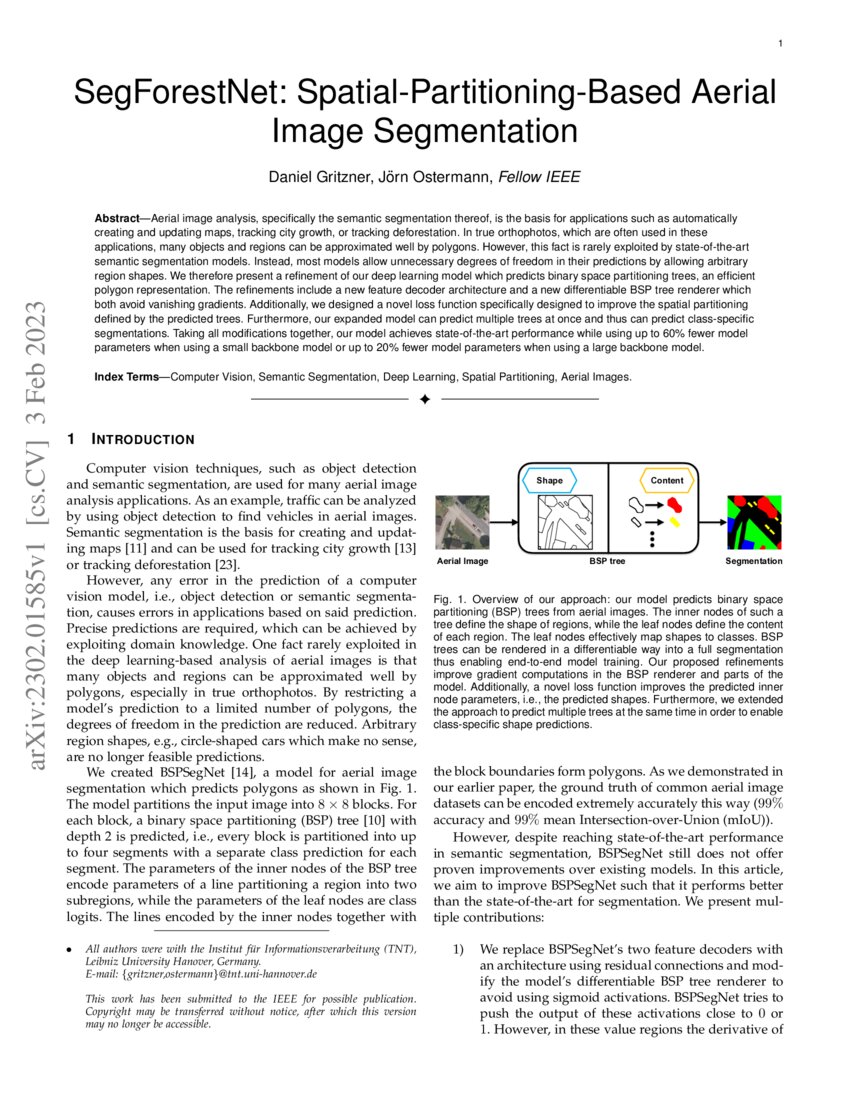 Segforestnet Spatial Partitioning Based Aerial Image Segmentation Deepai 0564