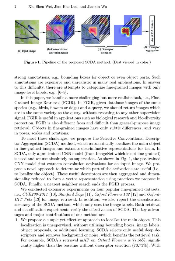 Selective Convolutional Descriptor Aggregation for Fine-Grained Image Retrieval | DeepAI