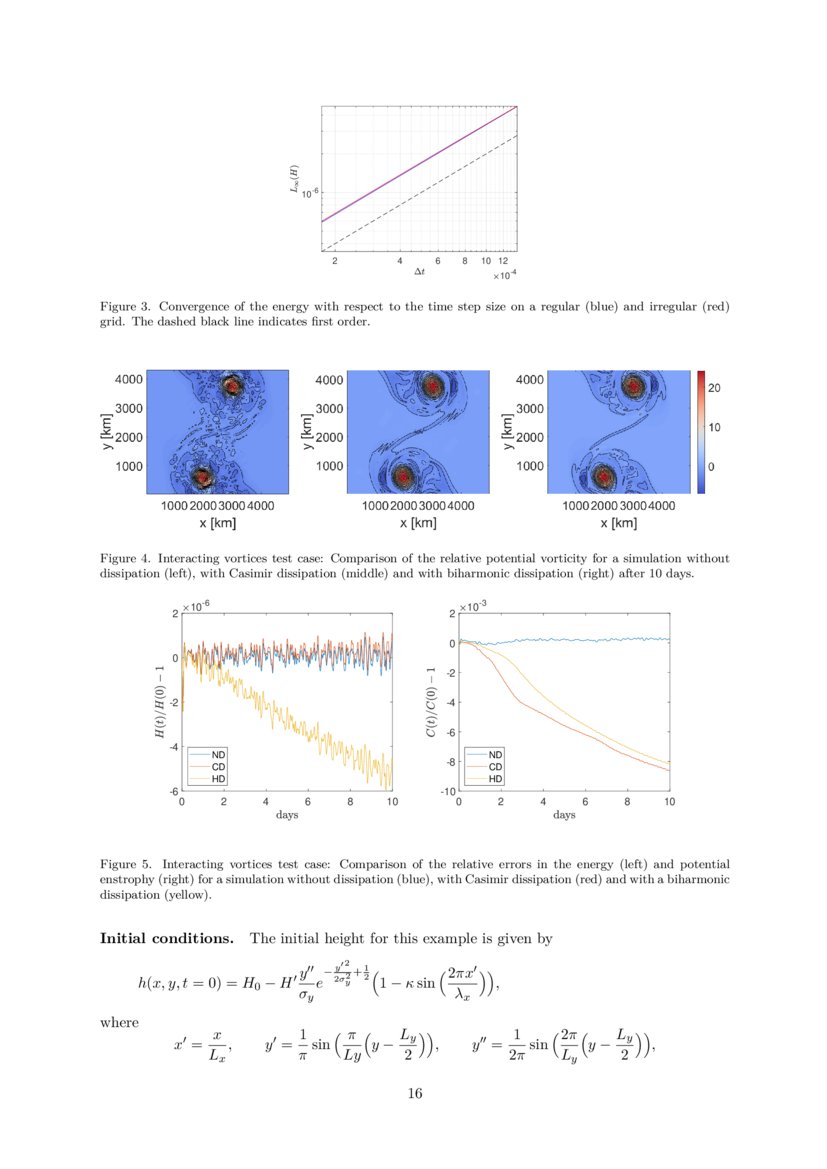 Selective decay for the rotating shallow-water equations with a ...