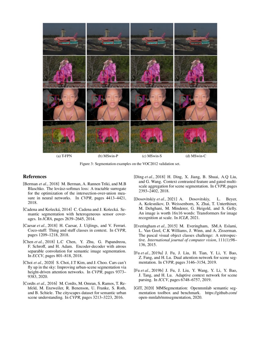 Self-attention on Multi-Shifted Windows for Scene Segmentation | DeepAI