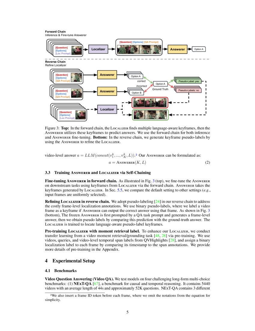 Self-Chained Image-Language Model for Video Localization and Question Answering | DeepAI
