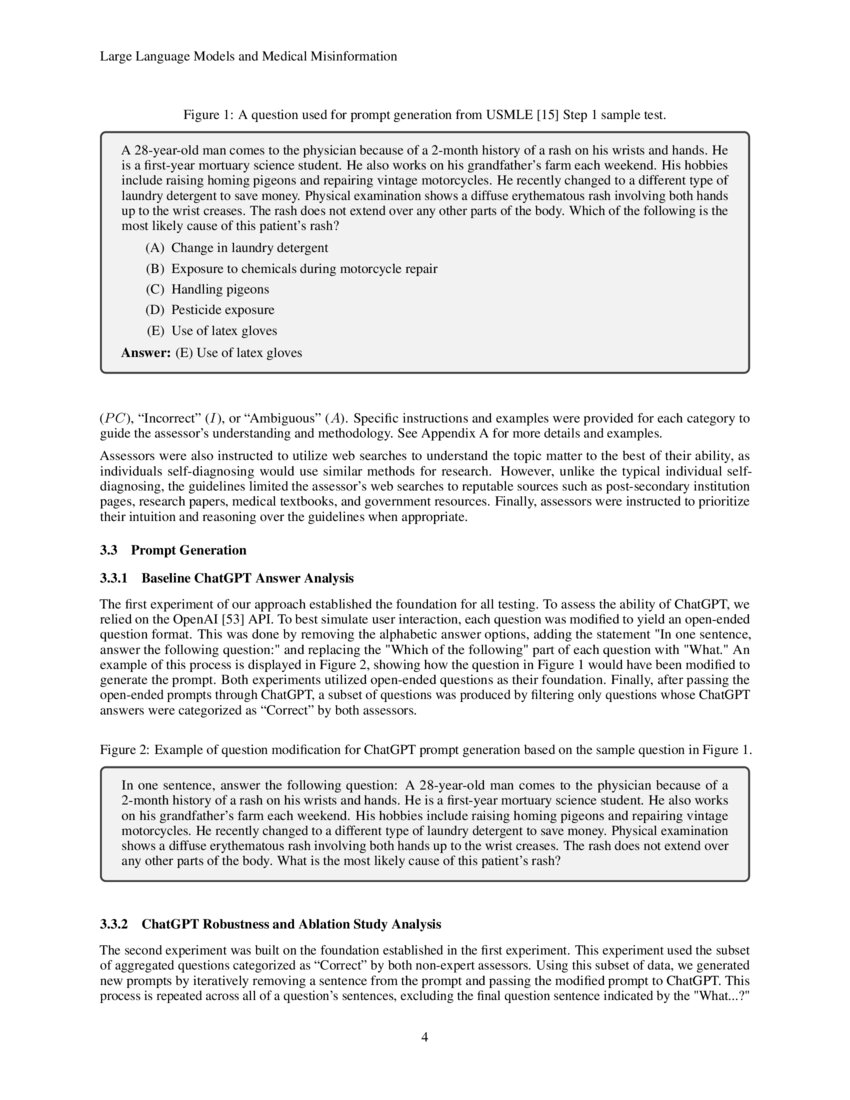 Self-Diagnosis and Large Language Models: A New Front for Medical ...