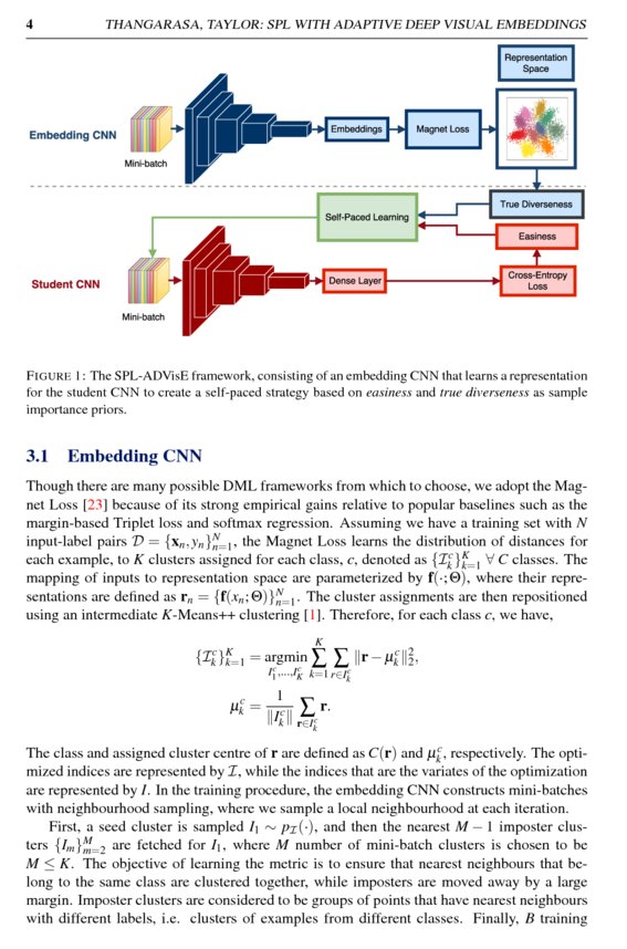 Self-Paced Learning with Adaptive Deep Visual Embeddings | DeepAI