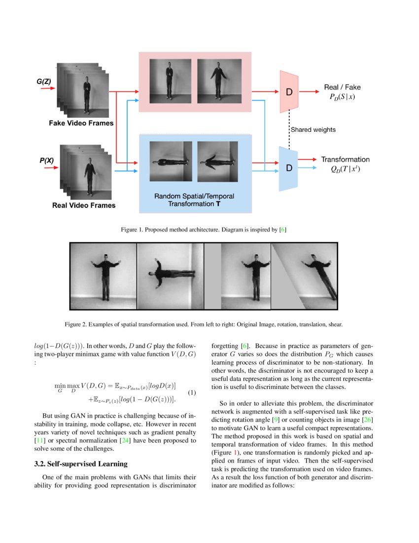 Self Supervised Human Activity Recognition By Augmenting Generative
