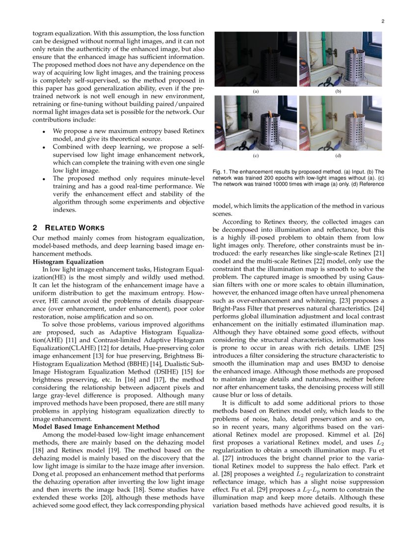 Self-supervised Image Enhancement Network: Training with Low Light ...