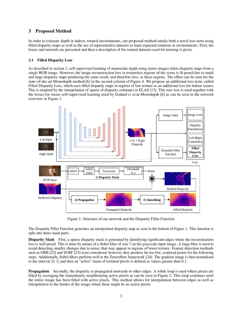 Self-Supervised Monocular Depth Estimation of Untextured Indoor Rotated ... Self-Supervised Monocular Depth Estimation of Untextured Indoor Rotated ...