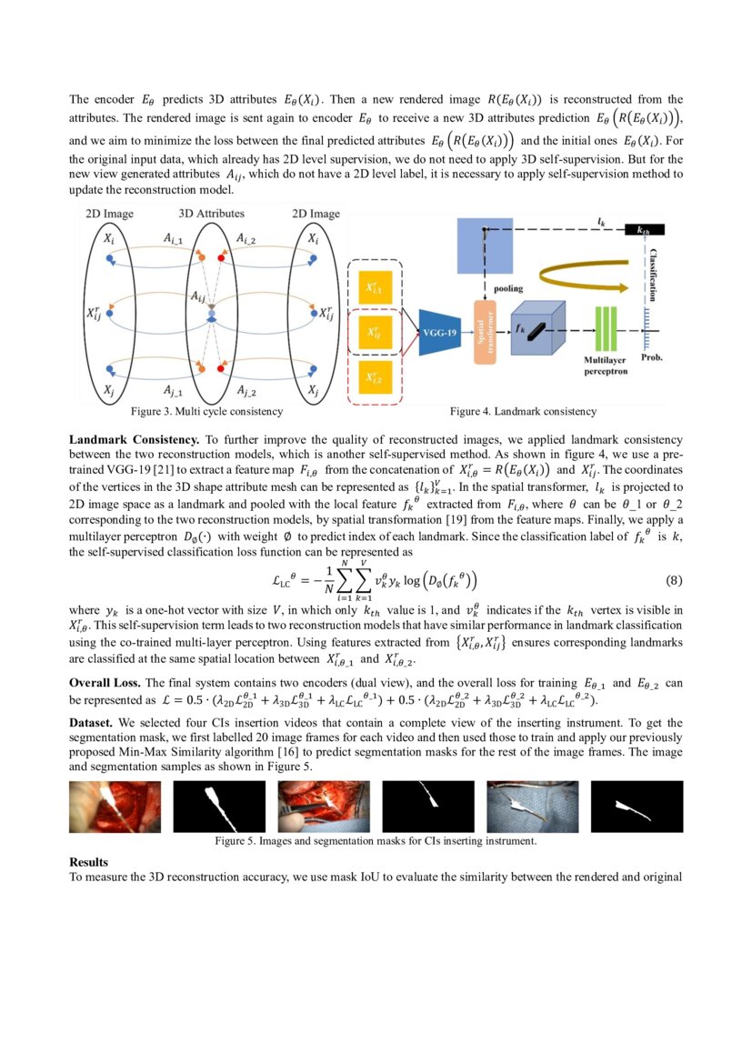Self-Supervised Surgical Instrument 3D Reconstruction from a Single ...