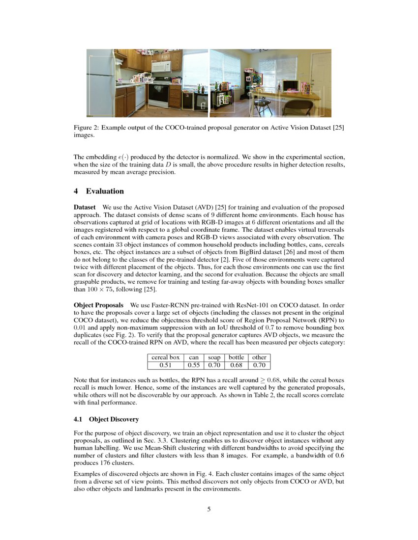 Self-supervisory Signals for Object Discovery and Detection | DeepAI