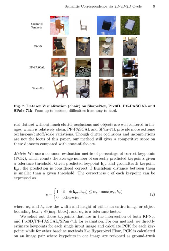 Semantic Correspondence via 2D-3D-2D Cycle | DeepAI