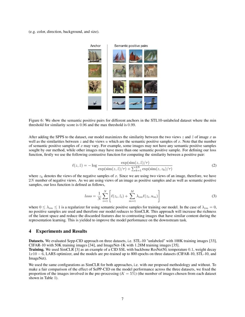 Semantic Positive Pairs For Enhancing Contrastive Instance Discrimination Deepai