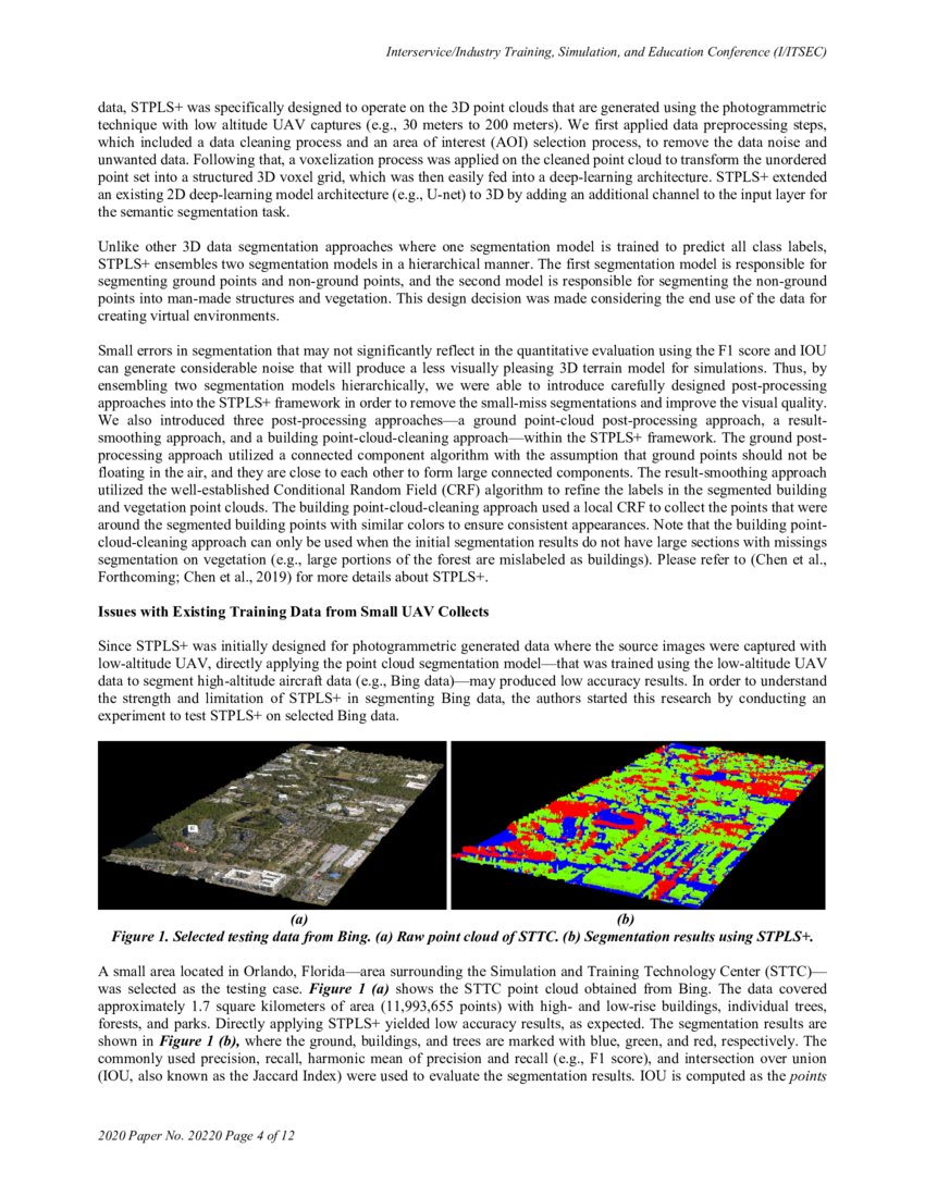 Semantic Segmentation and Data Fusion of Microsoft Bing 3D Cities and Small UAV-based ...