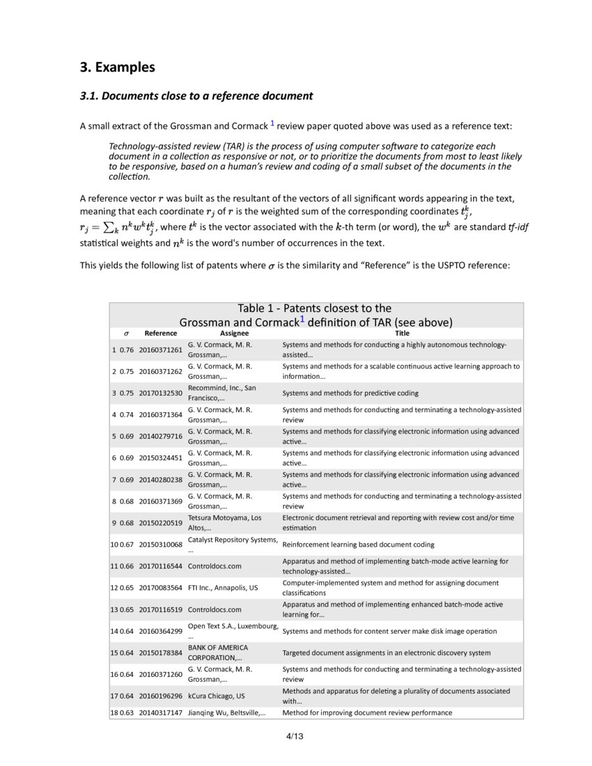 Semantic Technology-Assisted Review (STAR) Document analysis and ...
