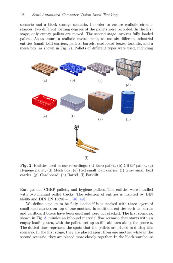 Semi Automated Computer Vision Based Tracking Of Multiple Industrial Entities A Framework And