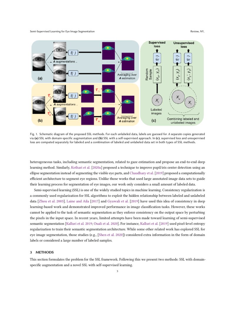 Semi-Supervised Learning for Eye Image Segmentation | DeepAI