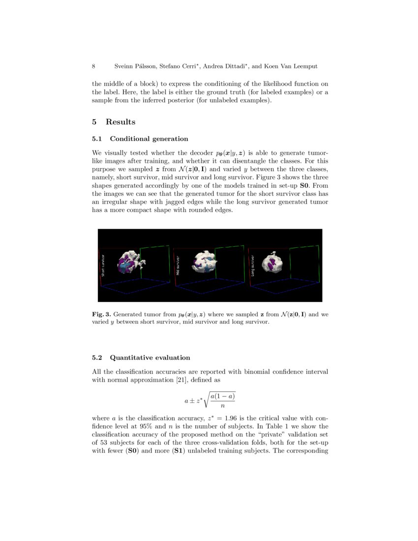 Semi Supervised Variational Autoencoder For Survival Prediction Deepai