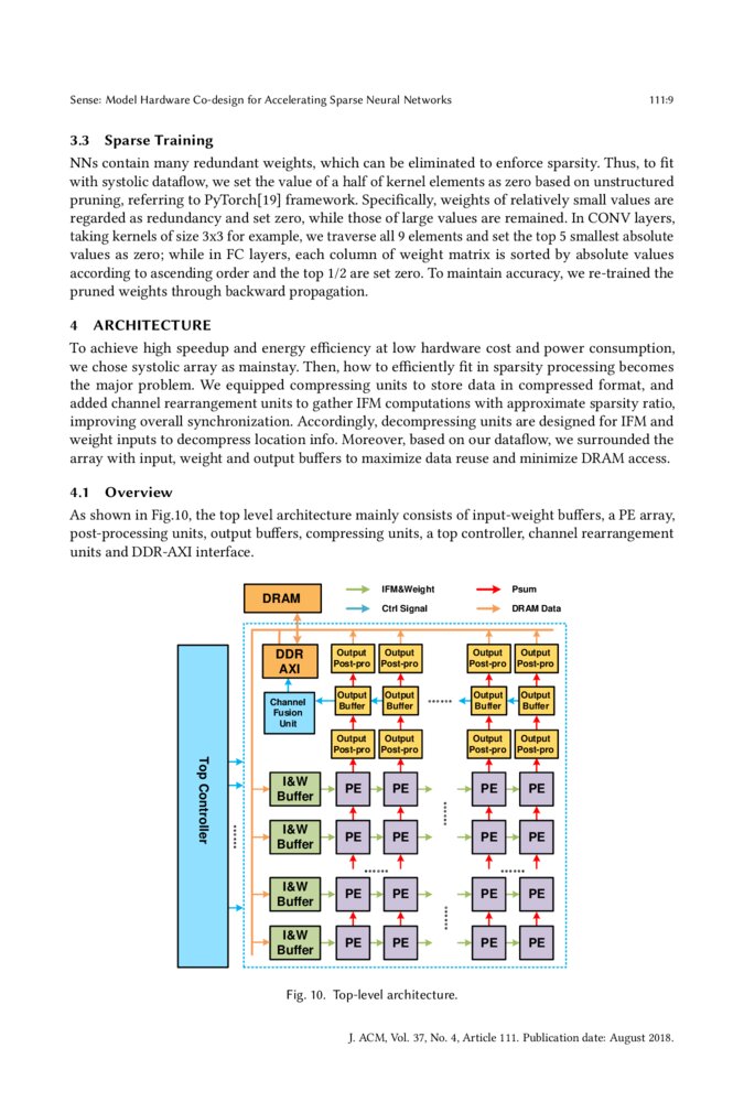 Sense: Model Hardware Co-design for Accelerating Sparse Neural Networks ... Sense: Model Hardware Co-design for Accelerating Sparse Neural Networks ...