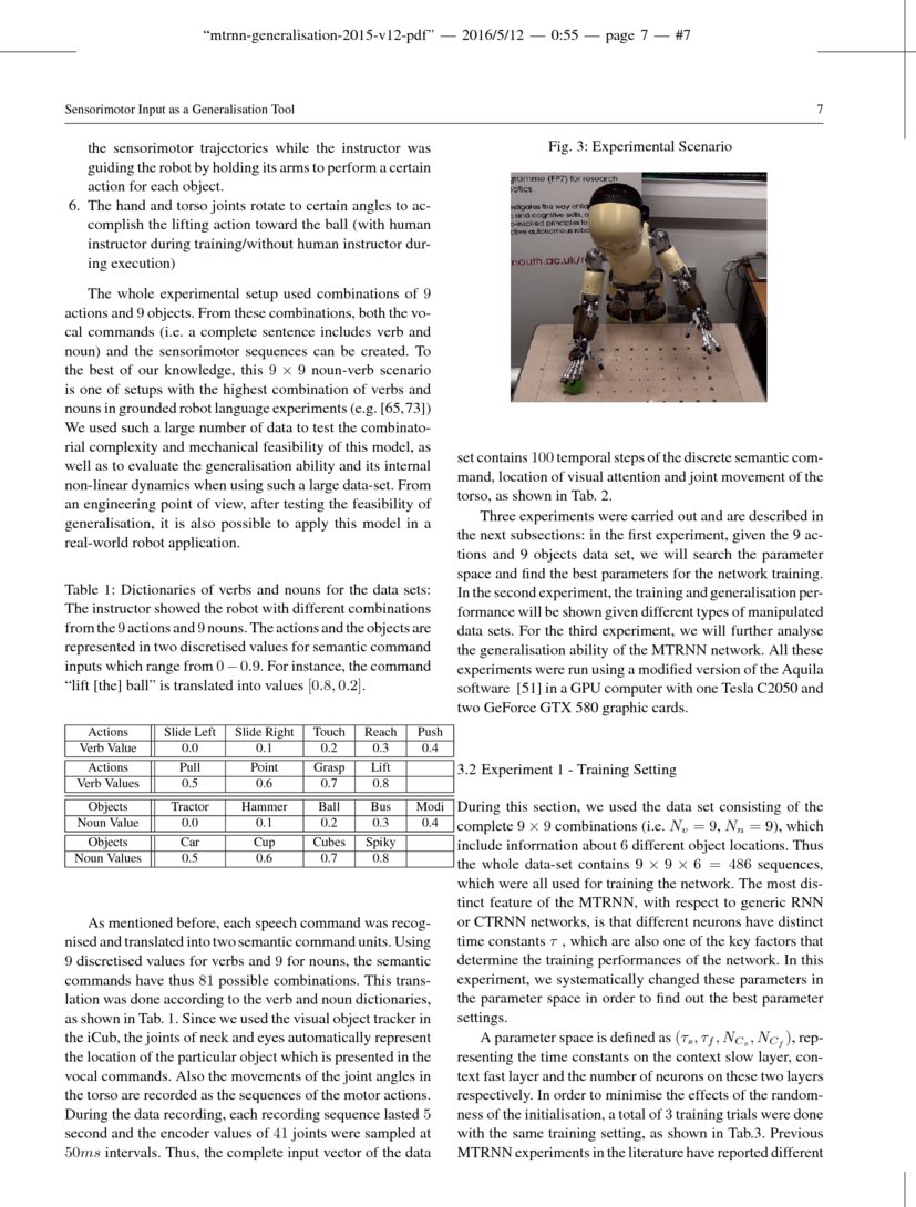 Sensorimotor Input as a Language Generalisation Tool: A Neurorobotics Model for Generation and ...