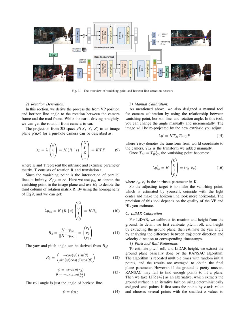 SensorX2car: Sensors-to-car calibration for autonomous driving in road scenarios | DeepAI