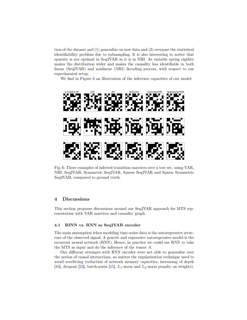 Seq2var Multivariate Time Series Representation With Relational Neural
