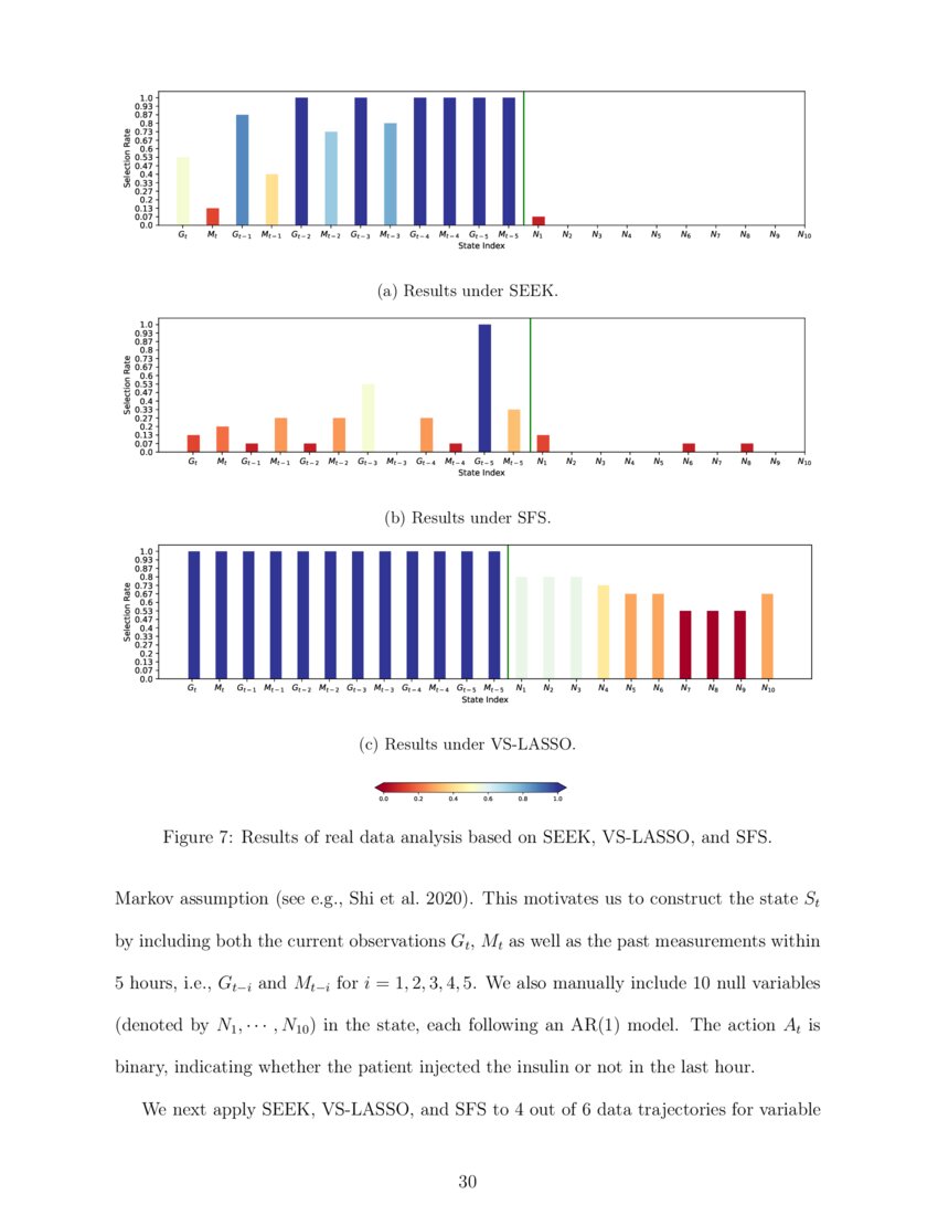 Sequential Knockoffs for Variable Selection in Reinforcement Learning ... Sequential Knockoffs for Variable Selection in Reinforcement Learning ...