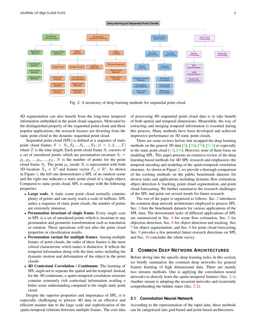 Sequential Point Clouds: A Survey | DeepAI