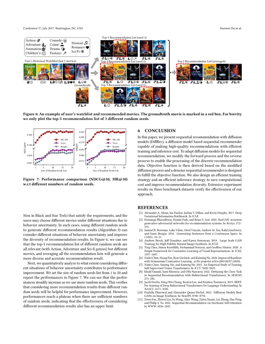 Sequential Recommendation with Diffusion Models | DeepAI Sequential Recommendation with Diffusion Models | DeepAI