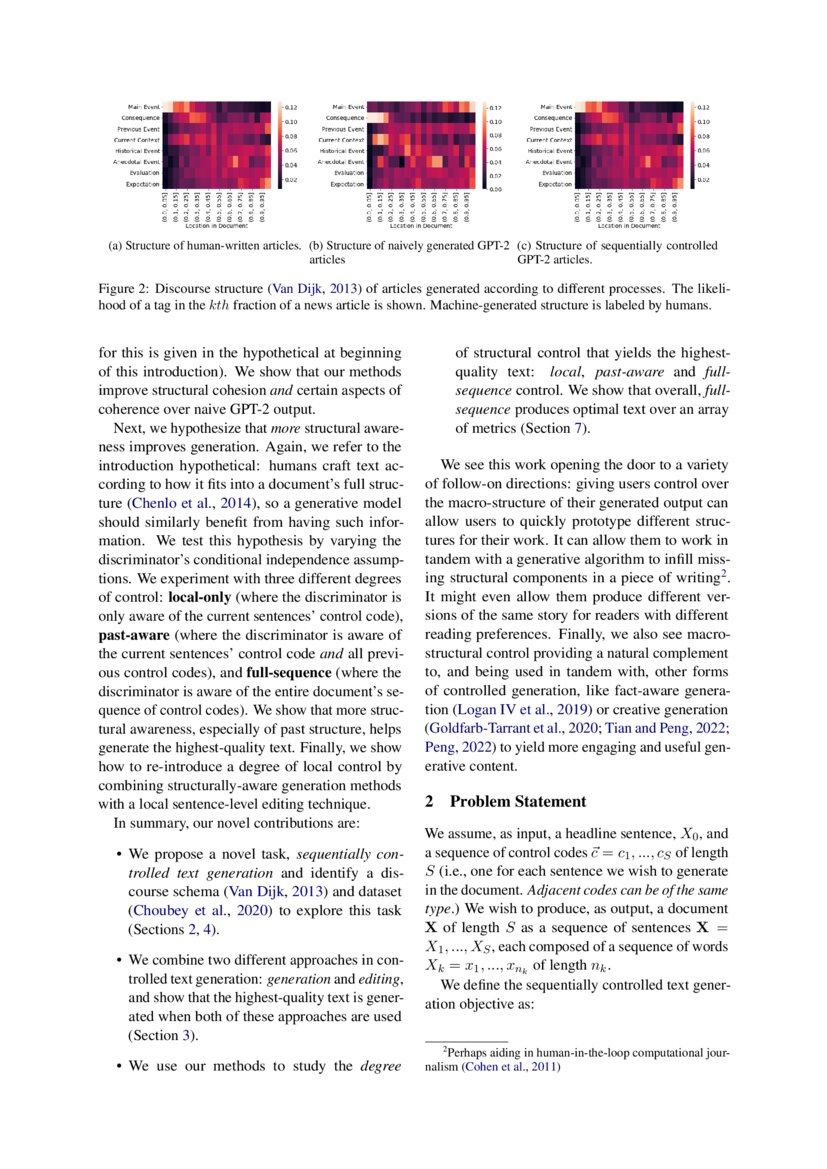 Sequentially Controlled Text Generation Deepai