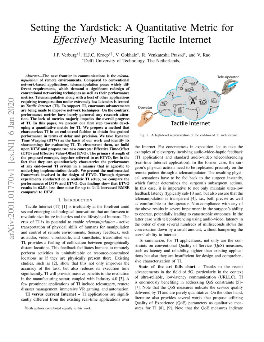 Setting the Yardstick: A Quantitative Metric for Effectively Measuring ...
