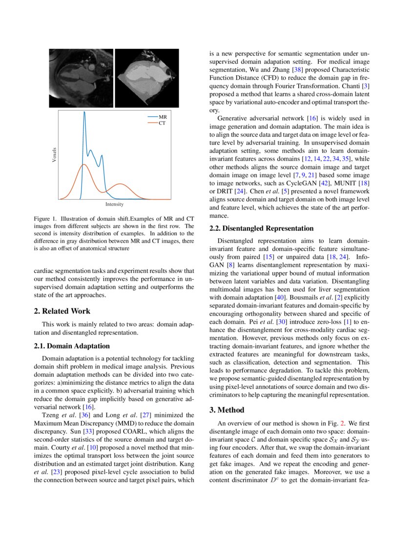 SGDR: Semantic-guided Disentangled Representation for Unsupervised Cross-modality Medical Image ...