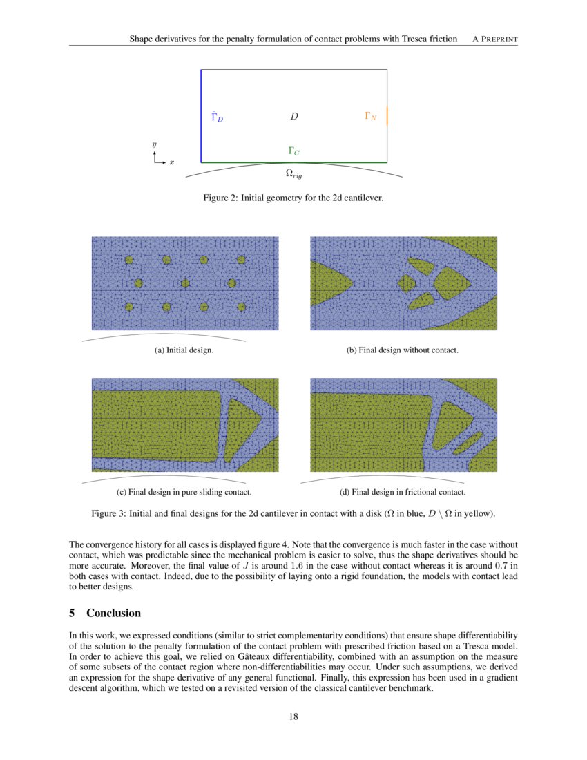 Shape derivatives for the penalty formulation of contact problems with ...