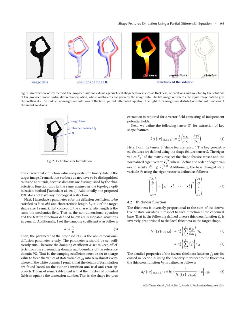Shape Features Extraction Using a Partial Differential Equation | DeepAI