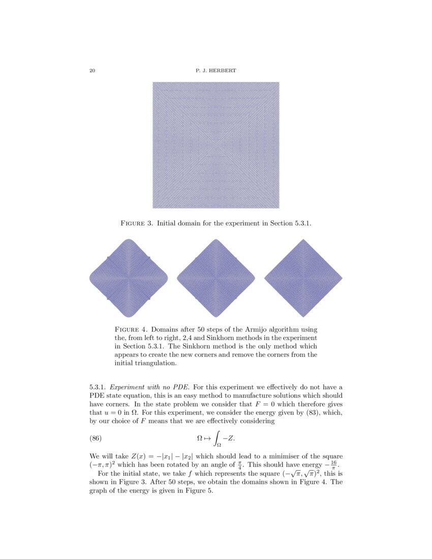 Shape Optimisation With W 1 ∞ A Connection Between The Steepest Descent And Optimal Transport