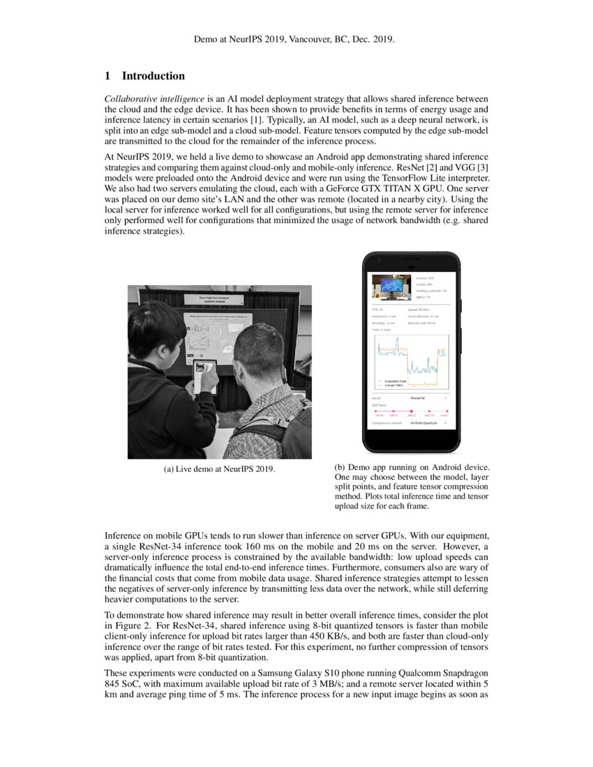 Shared Mobile-Cloud Inference for Collaborative Intelligence | DeepAI