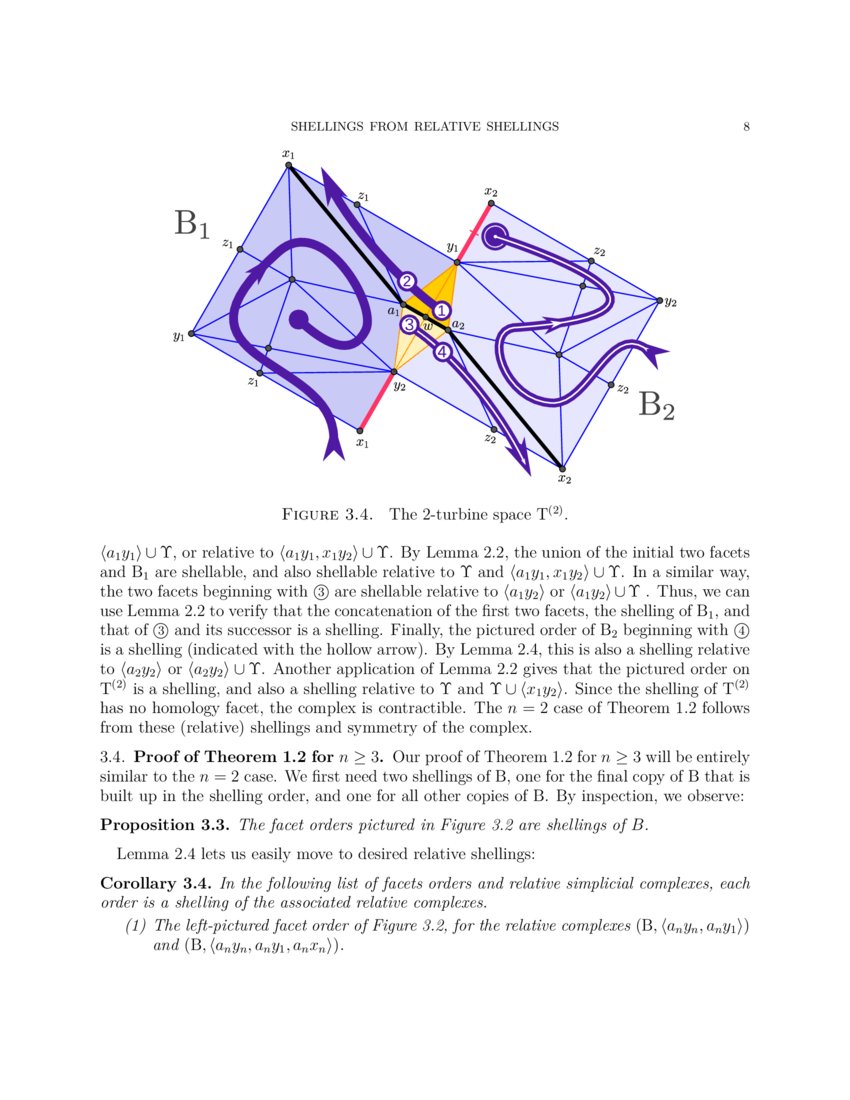 Shellings from relative shellings, with an application to NP-completeness | DeepAI