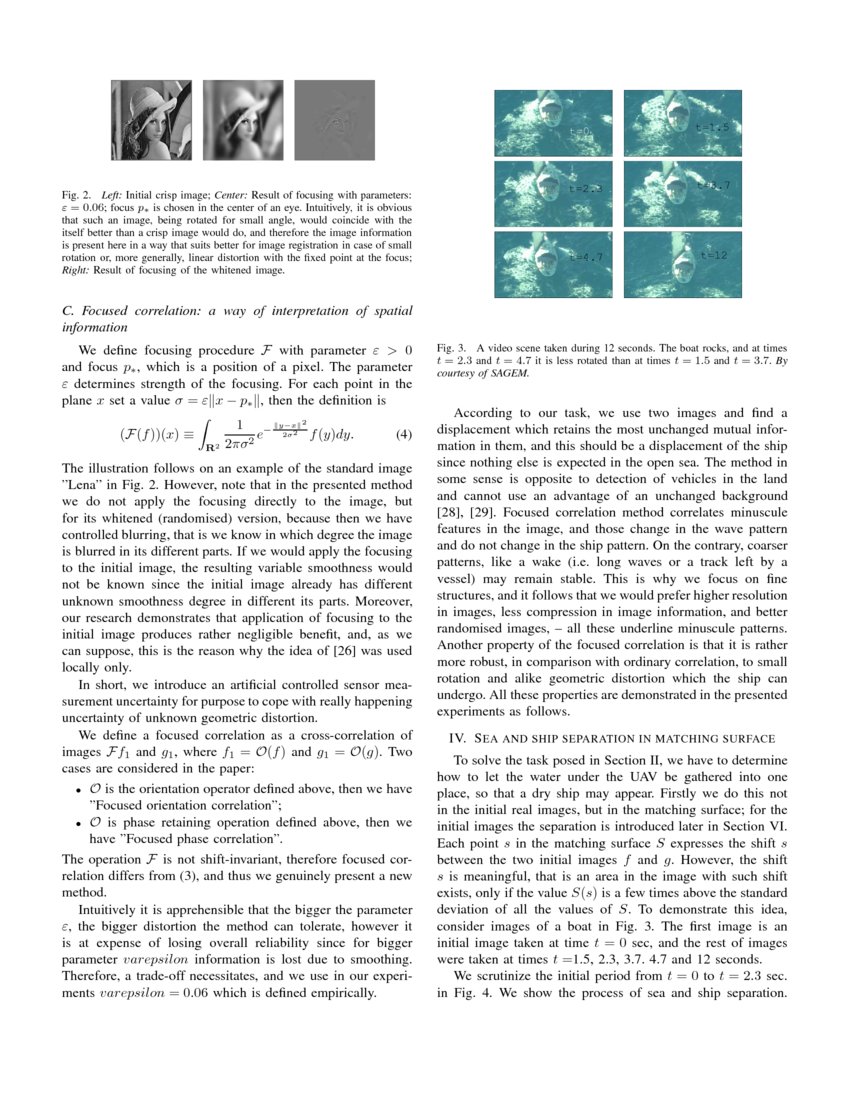Ship Detection And Segmentation Using Image Correlation Deepai