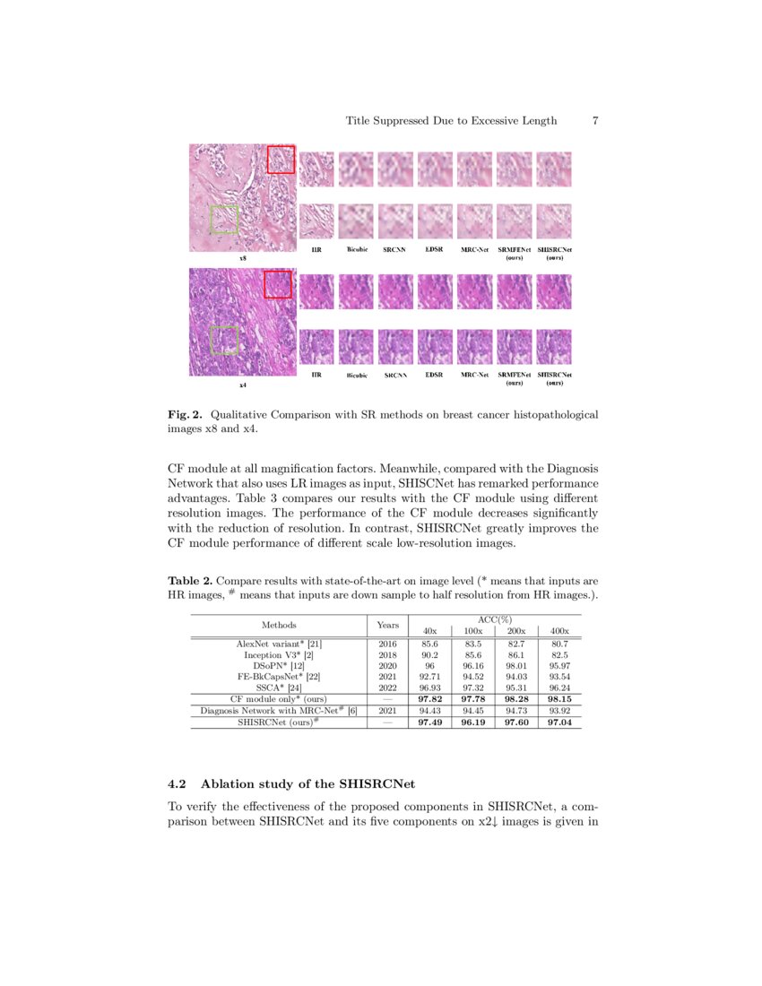 SHISRCNet: Super-resolution And Classification Network For Low ...