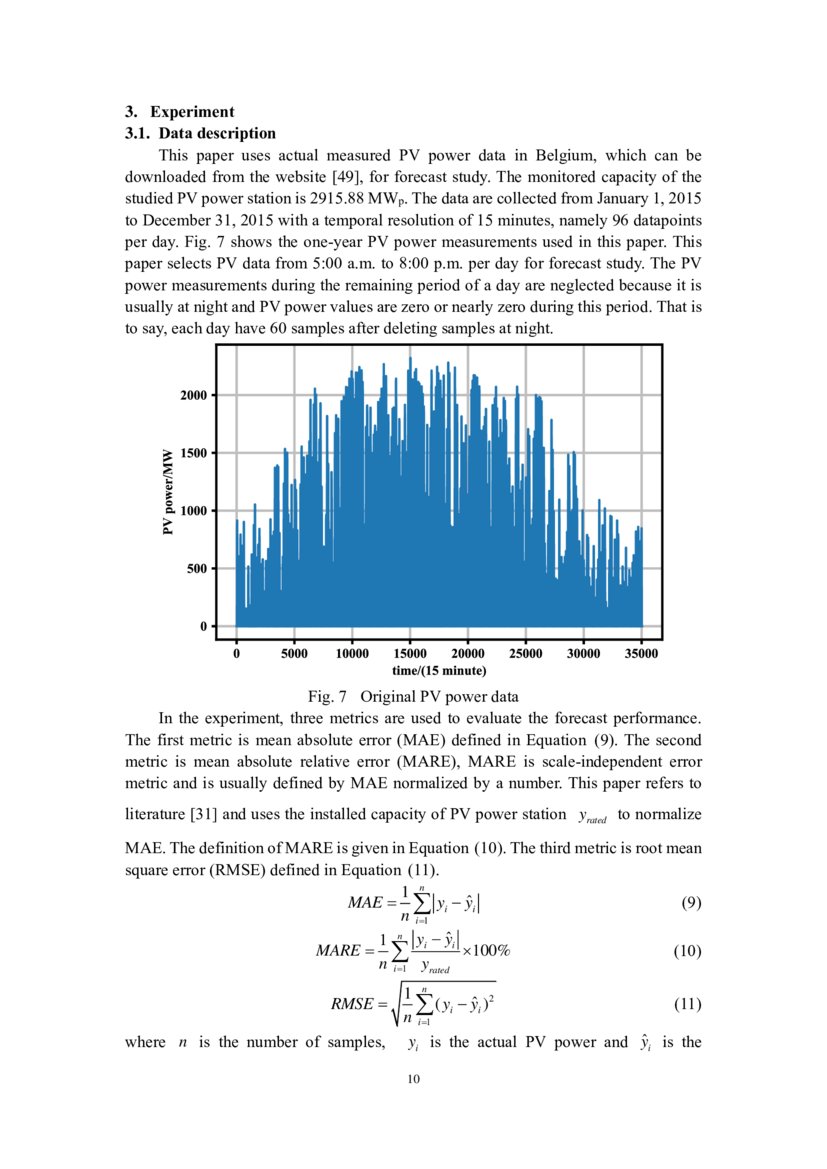 Short-term probabilistic photovoltaic power forecast based on deep convolutional long short-term ...