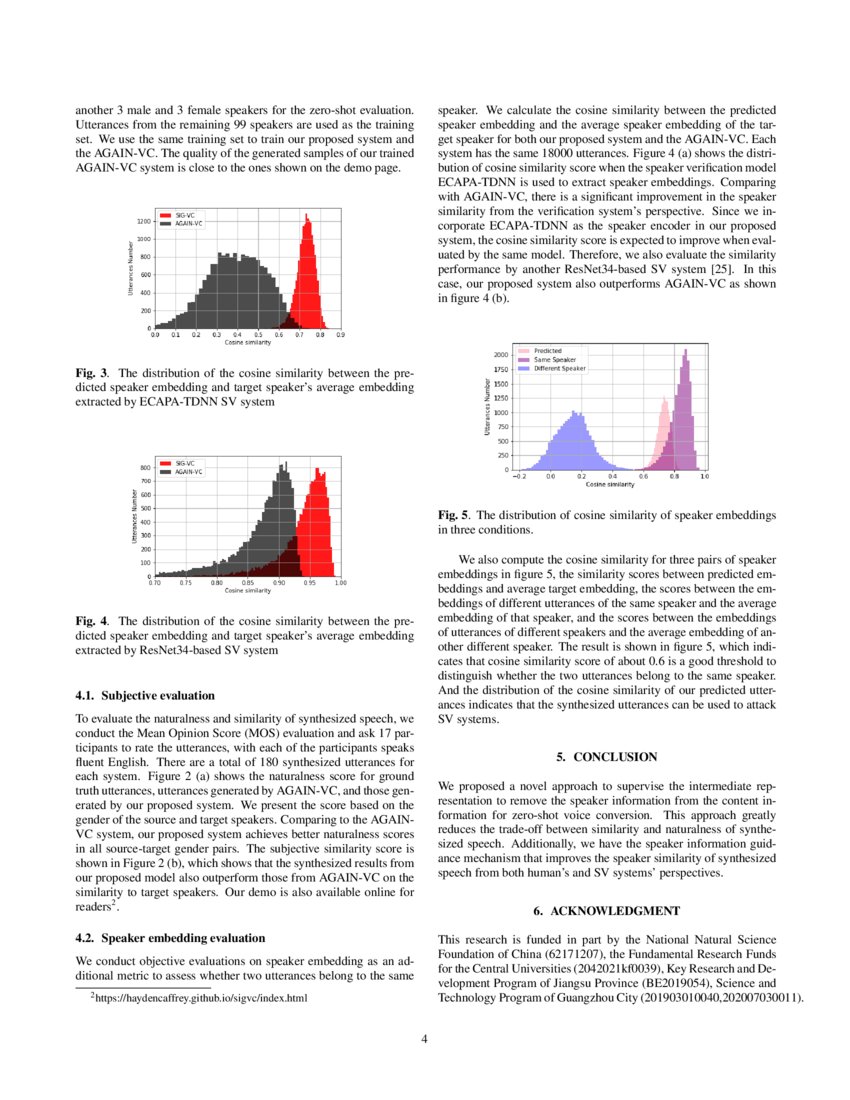SIG-VC: A Speaker Information Guided Zero-shot Voice Conversion System ...
