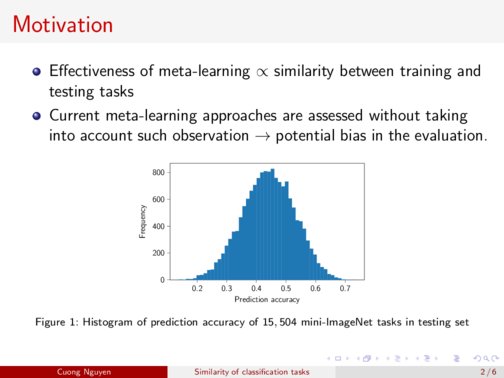 Similarity of Classification Tasks | DeepAI