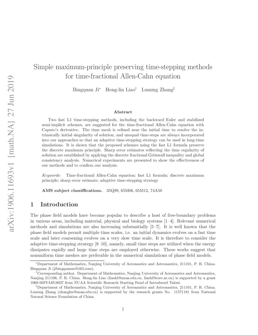 Simple Maximum Principle Preserving Time Stepping Methods For Time