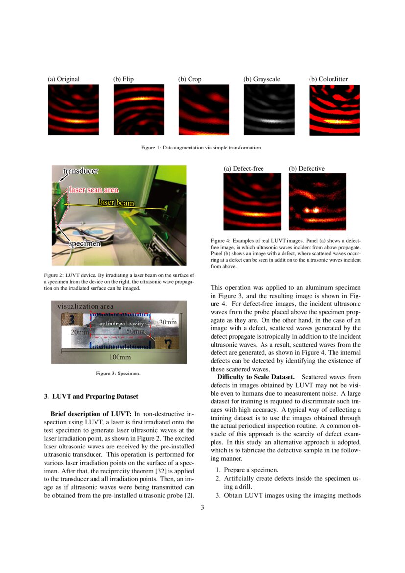 Simulation-Aided Deep Learning for Laser Ultrasonic Visualization ... Simulation-Aided Deep Learning for Laser Ultrasonic Visualization ...
