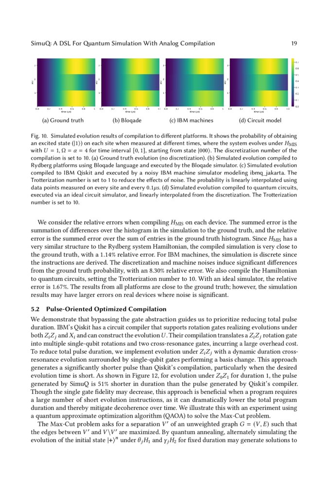 SimuQ: A Domain-Specific Language For Quantum Simulation With Analog Compilation | DeepAI