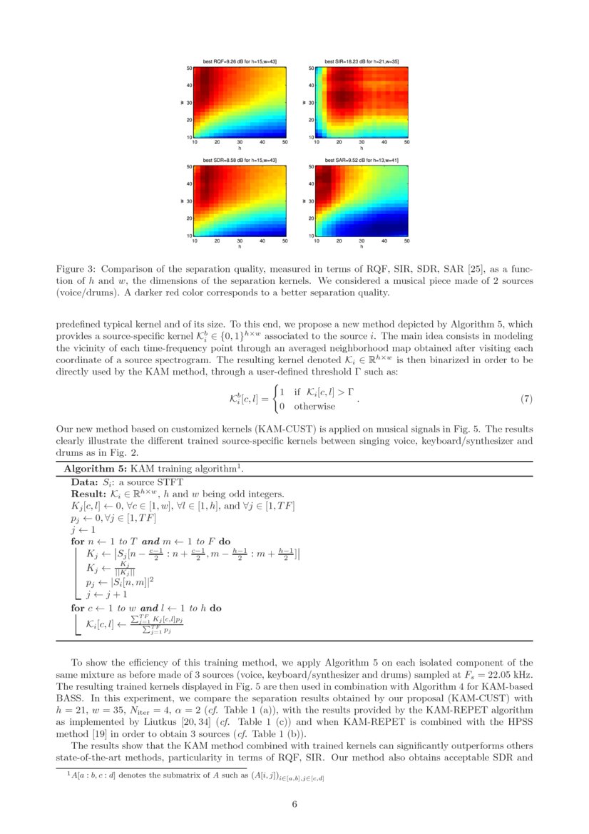 Single-Channel Blind Source Separation for Singing Voice Detection: A ...